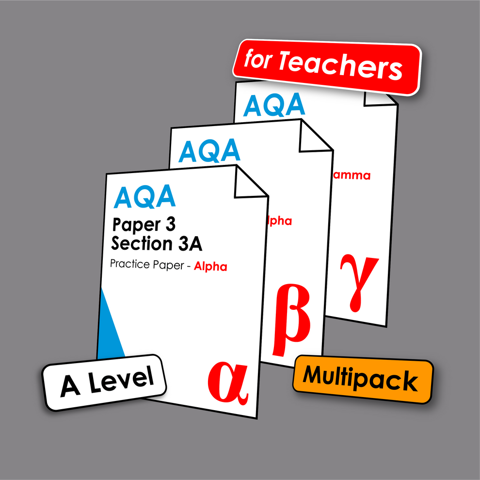 AQA A Level Physics Paper 3A Practice Paper | Multipack | Teacher Issue ...