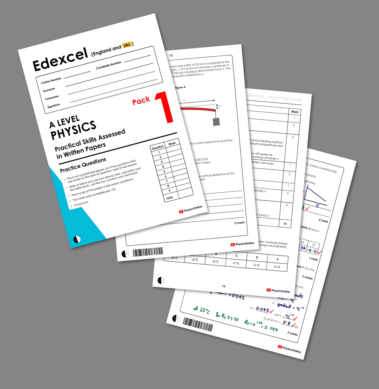 Edexcel A Level Practical Skills - Multipack (for Teachers) – Physics ...